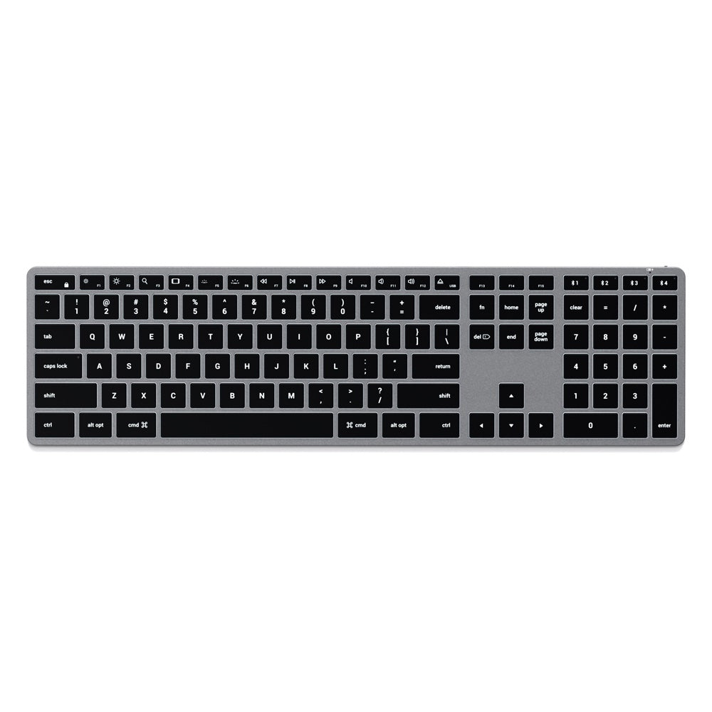 Satechi Slim X3 Bluetooth Wireless Backlit Keyboard (Space Grey) – Mac City Australia